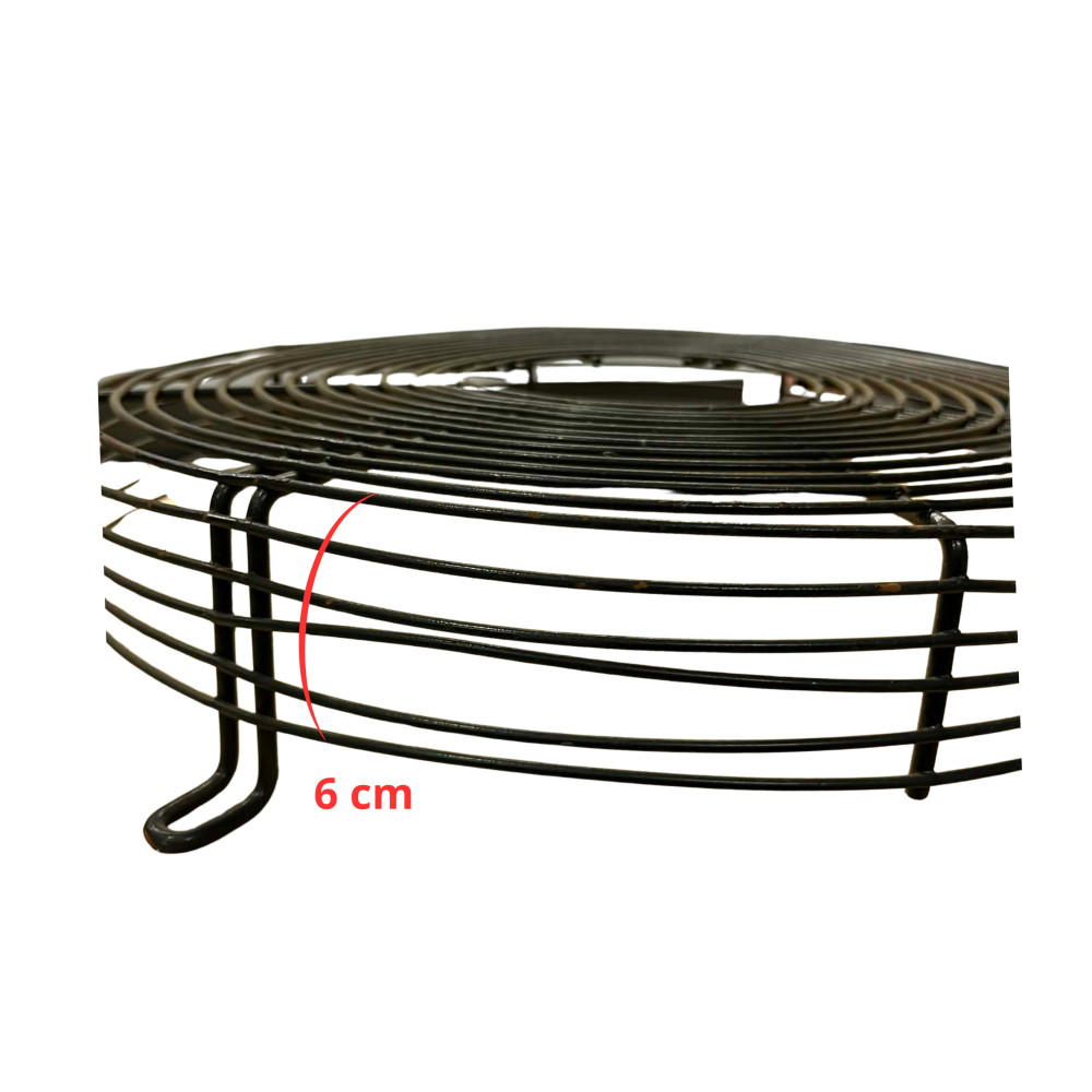 Refrigeration fan grilles : Deep-drawn fan guard Ø40 mm ...