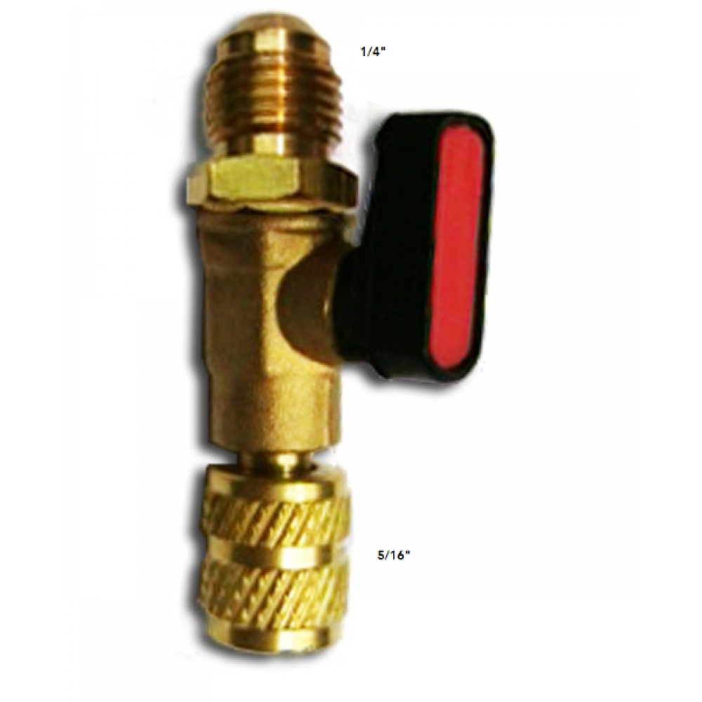 Ball Valves ,addaptors : BALL valve for R410a 1/4