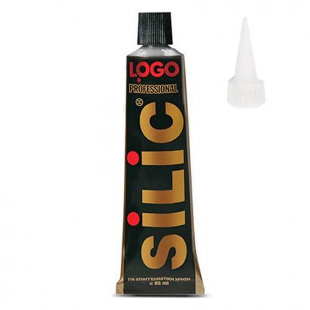 Adhesive : Logo Silic Professional Transparent 85ml