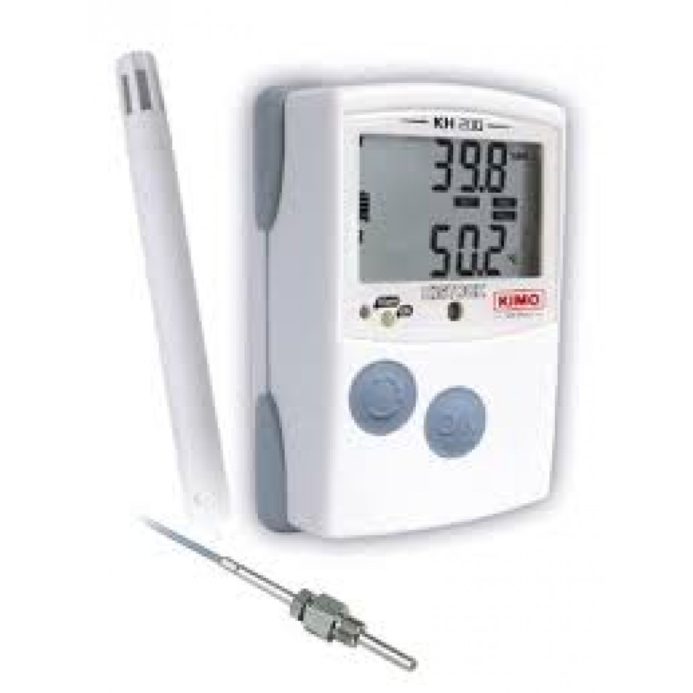 With Computer use : KH 200 KISTOCK Temperature datalogger ...