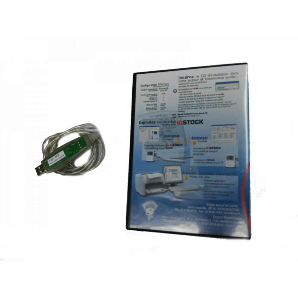 Dataloggers accessories : KILOG-KIC2 SOFTWARE & USB ...