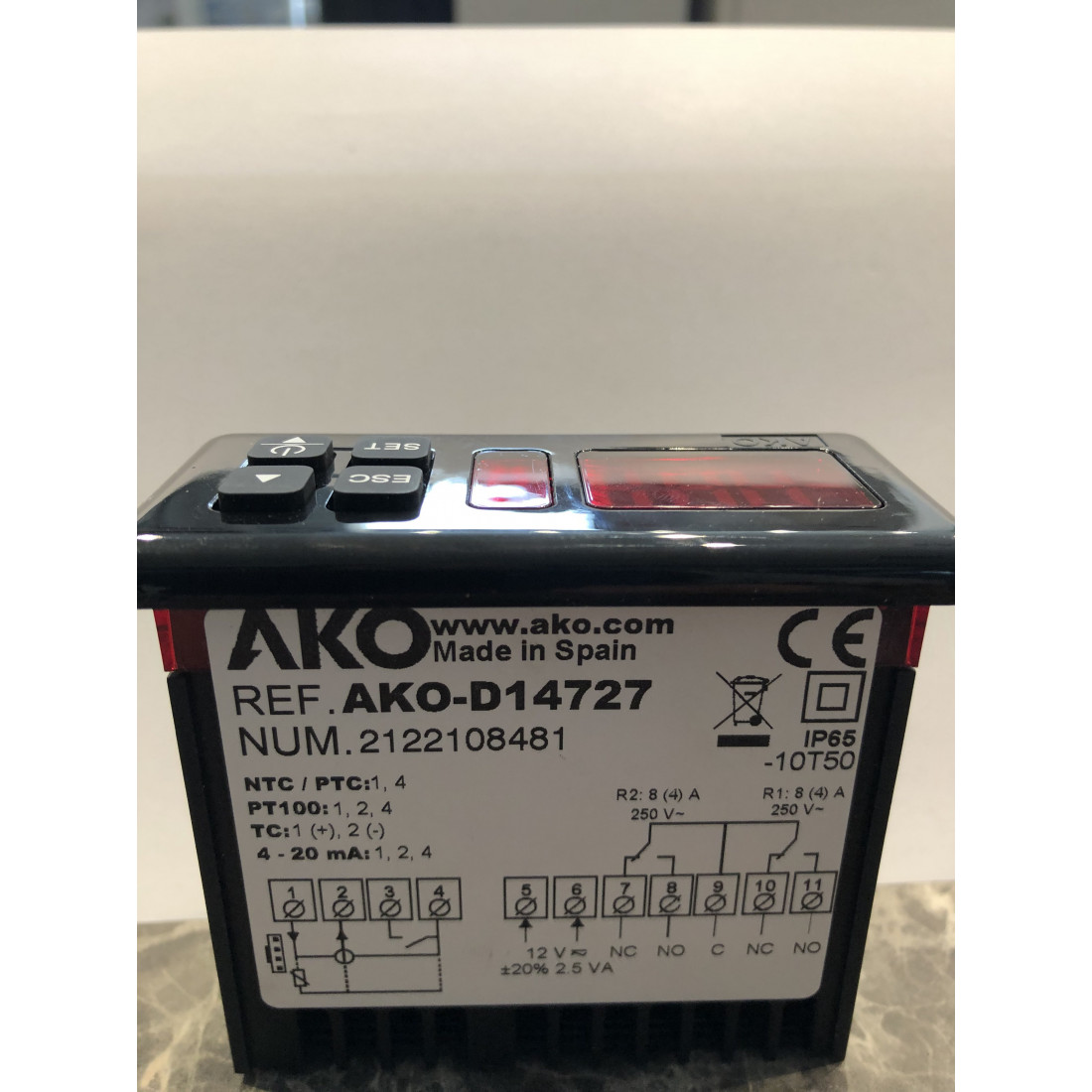 Advanced electronic control systems : Temperature controller ...