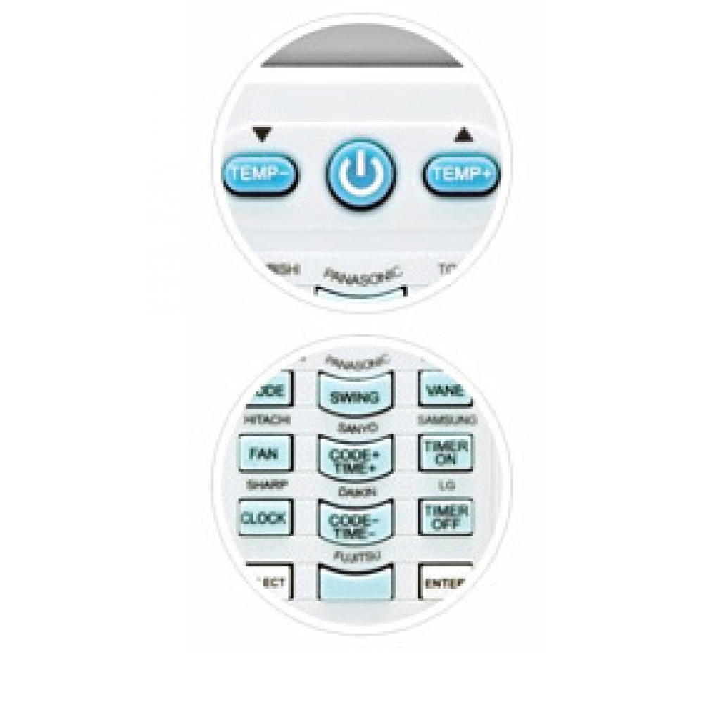 universal remote controls : UNIVERSAL A/C REMOTE CONTROL,ACR-B02,