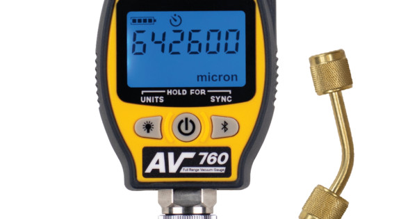 Vacuum Gauge's : AV760 - Full Range Vacuum Gauge Appion USA