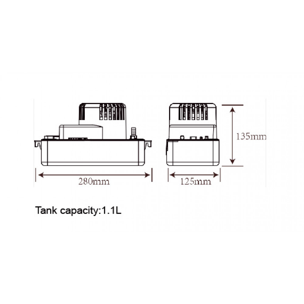 High Performance Tank Pumps up to 11lt/h & 12m manometric ...