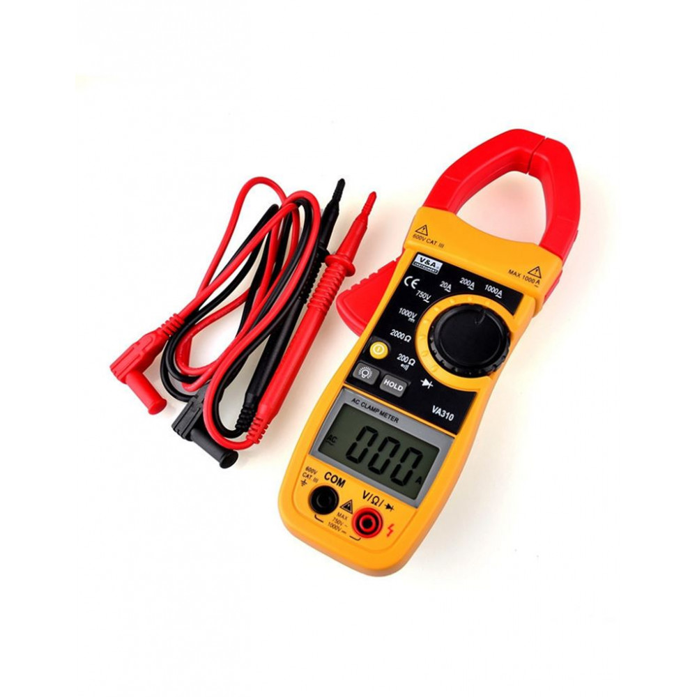 Clamps - Multi meters : ΑC current clamp with thermometer ...