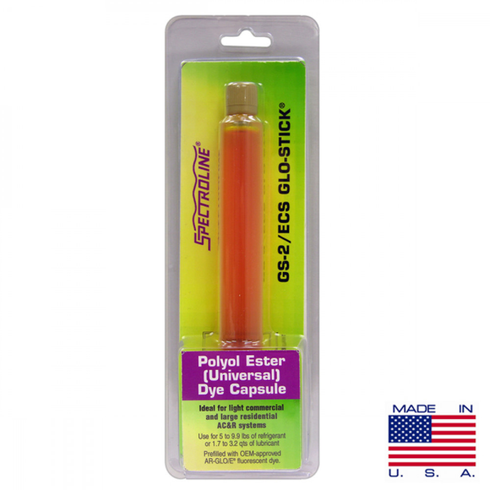 Leak Detectors : DYE CAPSULES (Patented) GS-2/ΕCS ESTER.GLO-STICK,