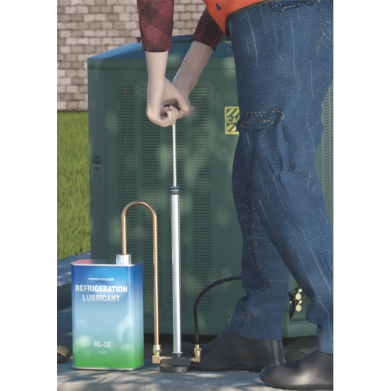 Oil management : REFRIGERATION OIL CHARGING PUMP R2, WIPCOOL